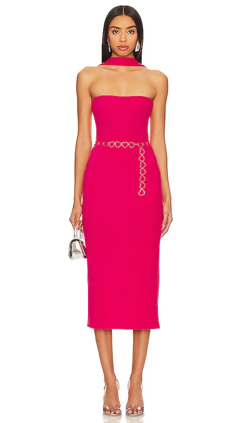 LOVERS AND FRIENDS Dominique Midi Dress